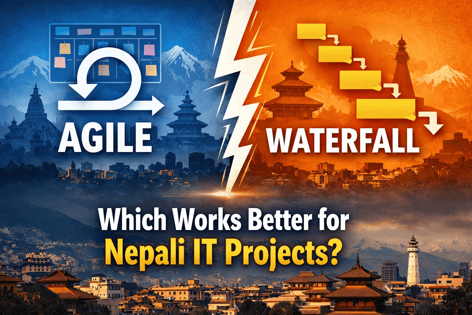 Agile vs Waterfall for Nepali IT Projects - Kushal Koirala